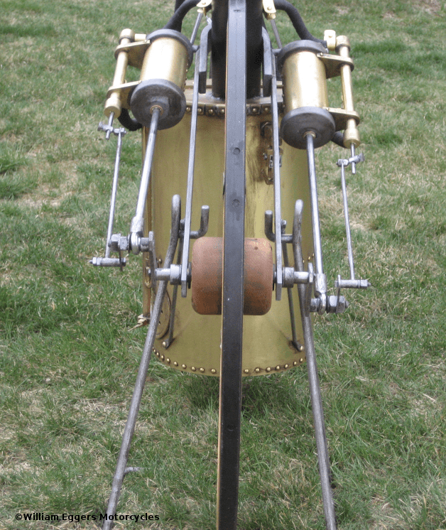 1867 Roper Steam Velocipede Replica_8 | William Eggers Motorcycles