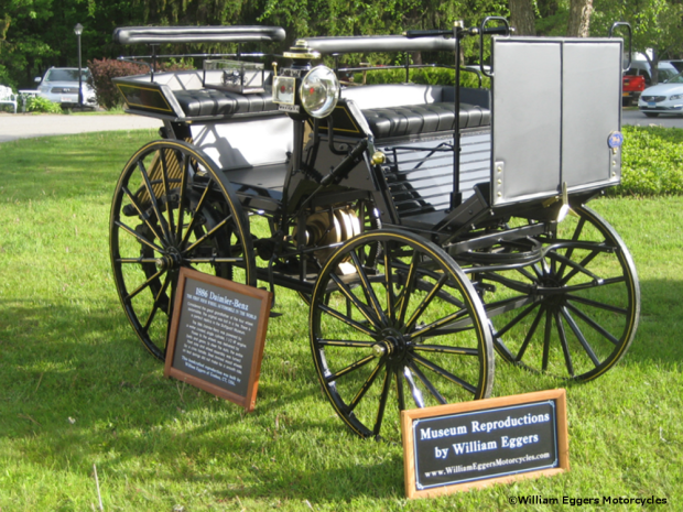 1886 Daimler Motor Carriage Replica | William Eggers Motorcycles