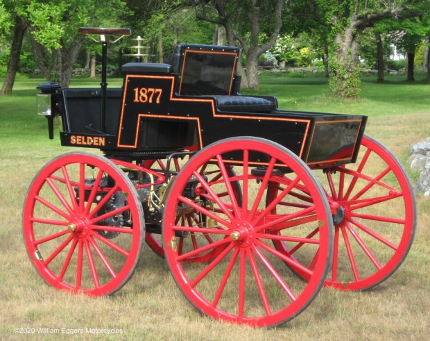 1877 Selden Patent Wagon | William Eggers Motorcycles
