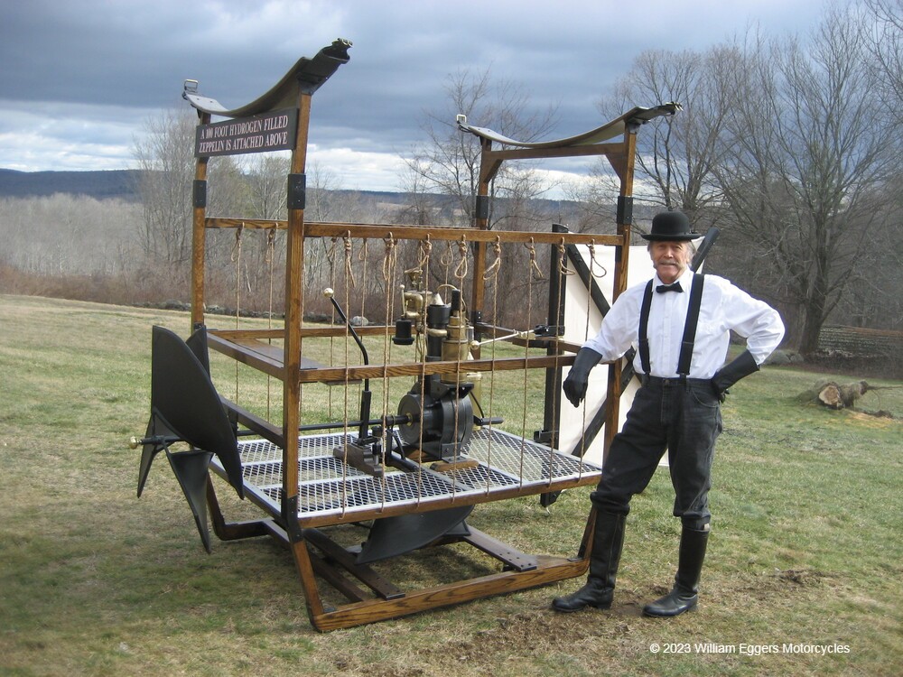 1888 Daimler Engine for Graf Zeppelin Airship | William Eggers Motorcycles