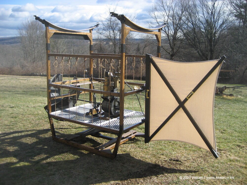 1888 Daimler Engine for Graf Zeppelin Airship | William Eggers Motorcycles