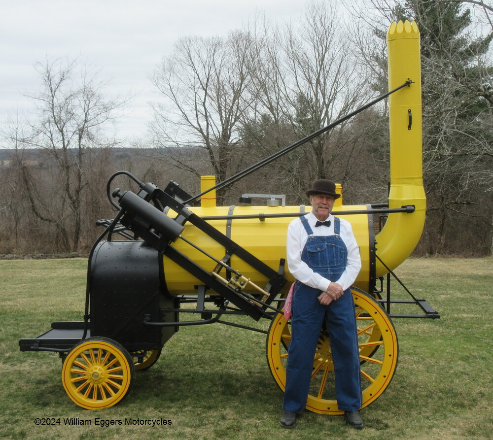 1829 Stephenson’s Rocket | William Eggers Motorcycles